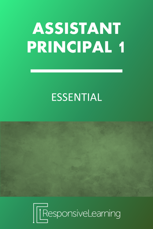 Assistant Principal 1 - Essential - Responsive Learning